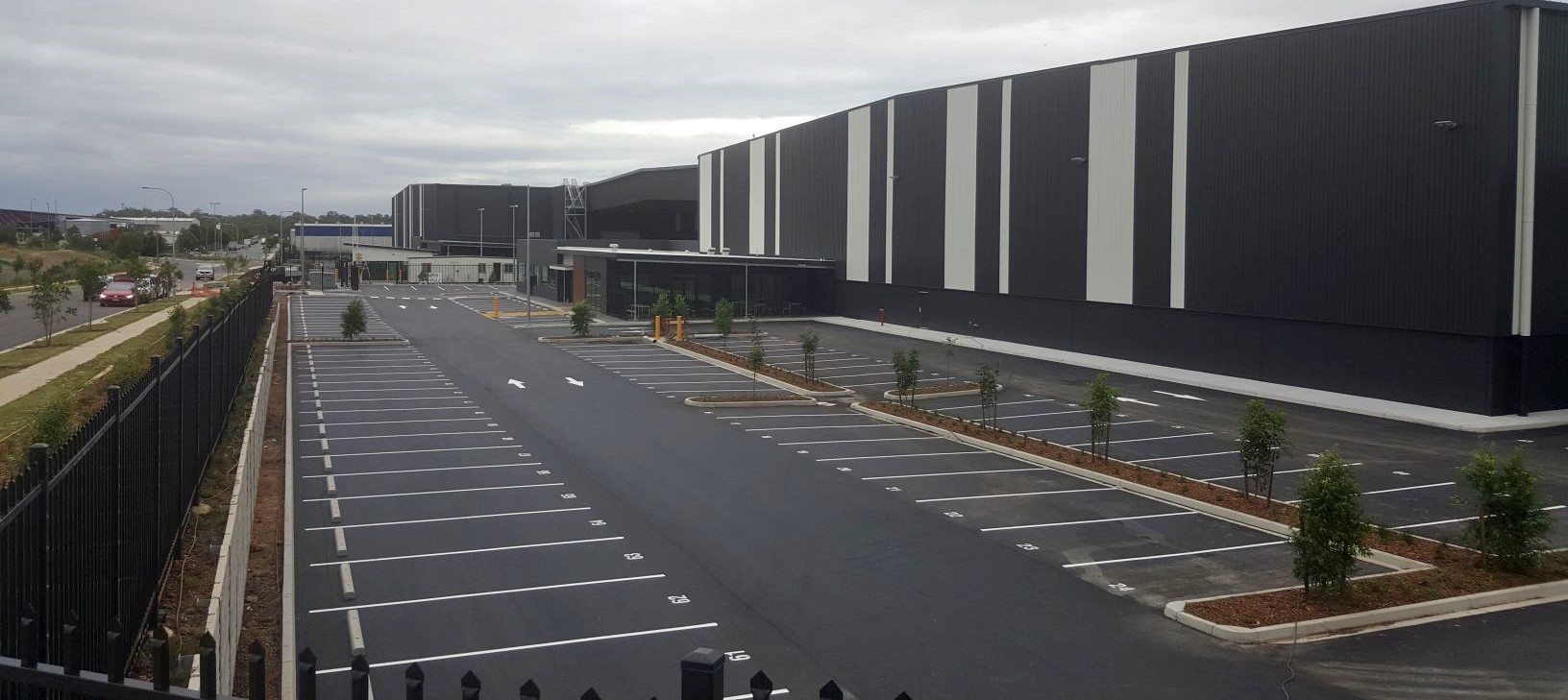 Industrial Safety Line Marking QLD: Factory Warehouse Car Park
